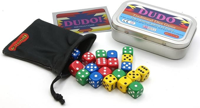 Brimtoy Pocket/Travel Peruvian Dice Game/Dudo : Amazon.co.uk: Toys & Games