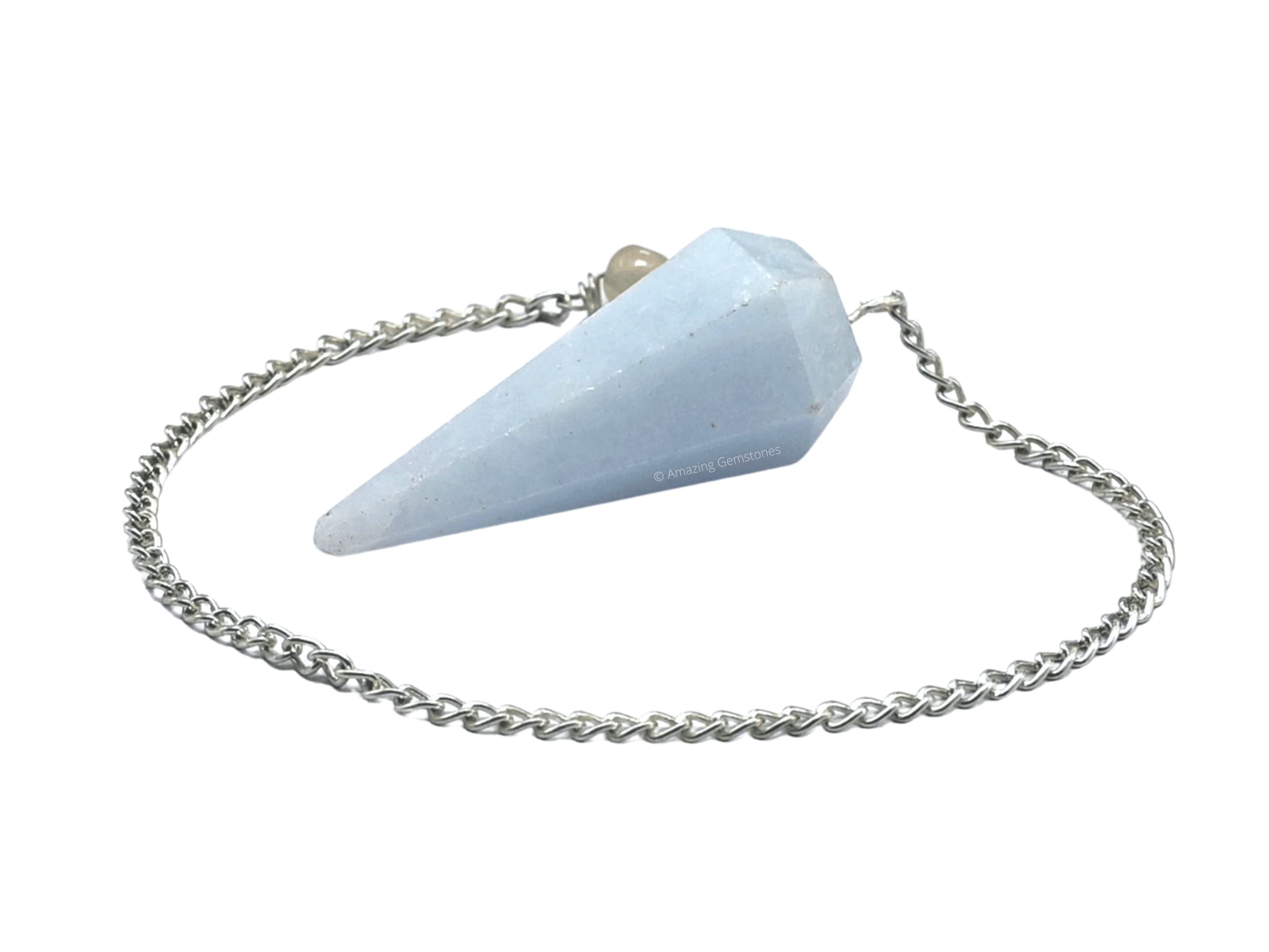 Blue Crystal Pendulum