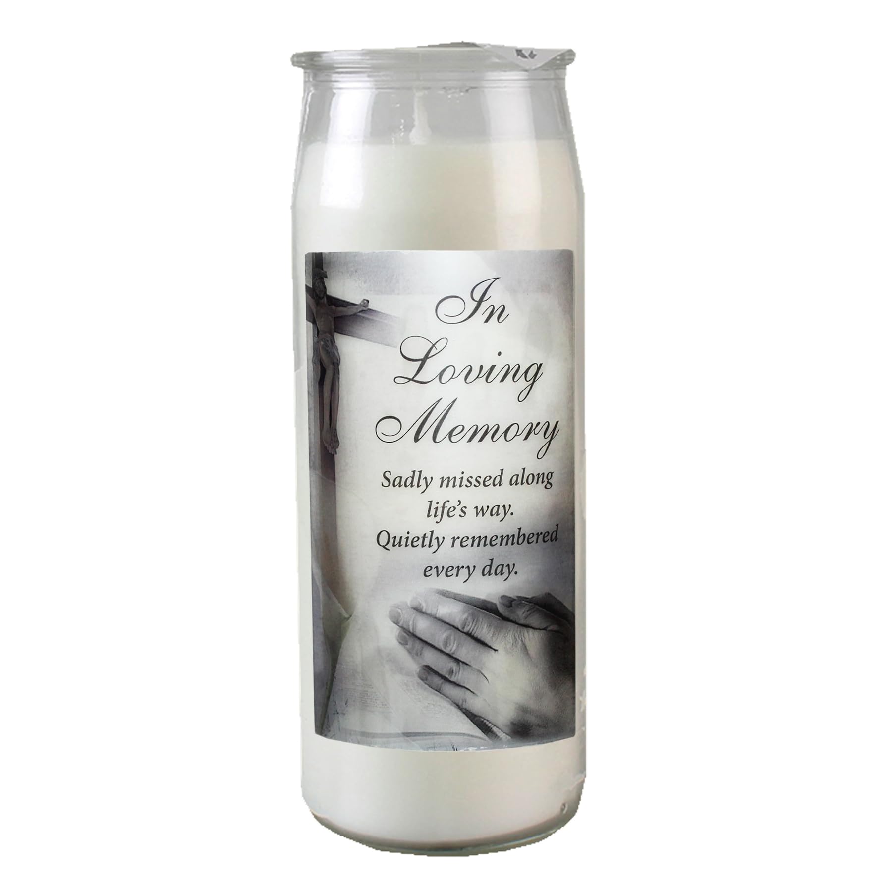 In Loving Memory Memorial Candle in a Glass Jar 72Hr Burn Time : Amazon ...