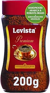 Levista Premium Instant Coffee Blended with Chicory 200 g: Buy Online at Best Price in UAE ...