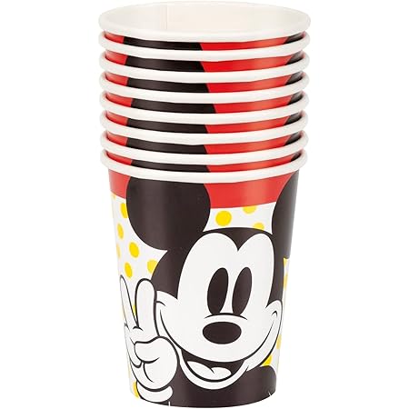 Amazon.com: Unique Mickey Mouse Birthday Party Supplies Bundle Pack ...