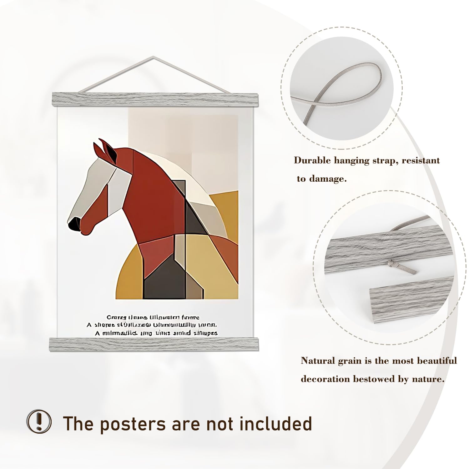 Snapklik.com : Artmag Magnetic Poster Hanger Frame, 40x27 40x30 40x60 ...