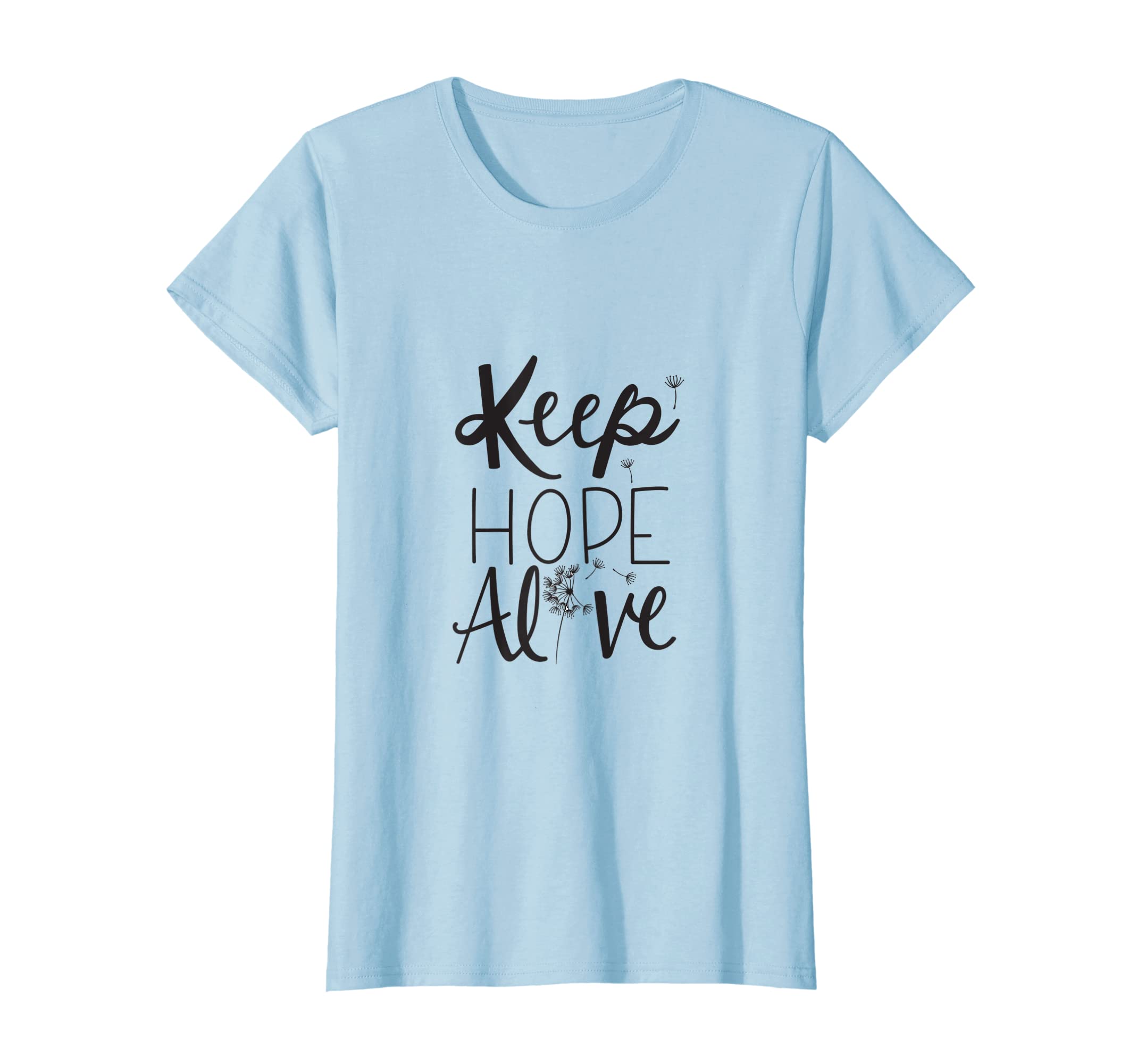 Amazon.com: Motivational Keep Hope Alive t-shirt for women and youth ...
