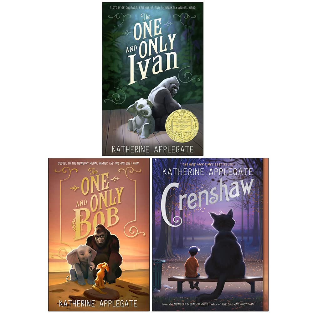 Katherine Applegate Collection 3 Books Set (One and Only Ivan, The One ...