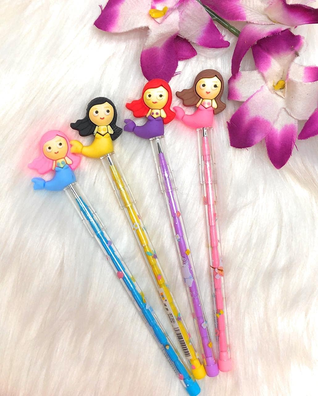 TERA 13 Cutest Mermaid Tail Look Mechanical 0.5Mm Pencils Stationery ...