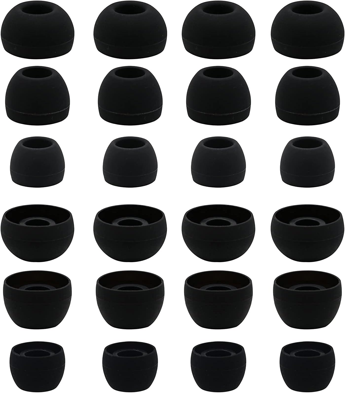 Amazon.com: BLLQ 12 Pairs Silicone Replacement Earbud Ear Buds Tips ...