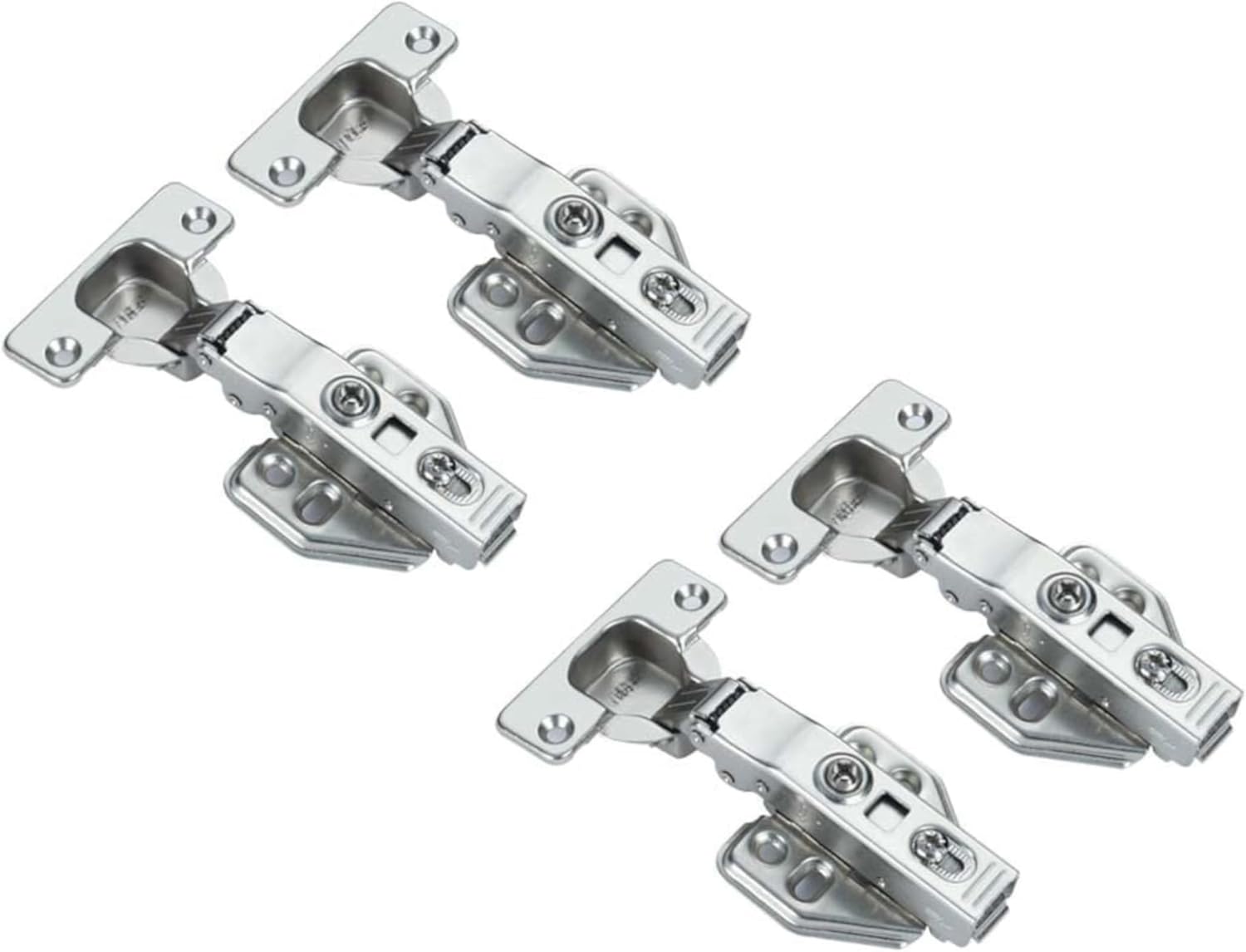 Mount Auto Close (Soft Close) Hydraulic 0 Degree Hinges for Full ...