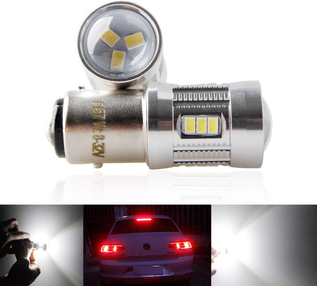 Amazon.com: 1157 LED Brake Light Bulb Original BAY15D LED 1157 LED Bulb ...