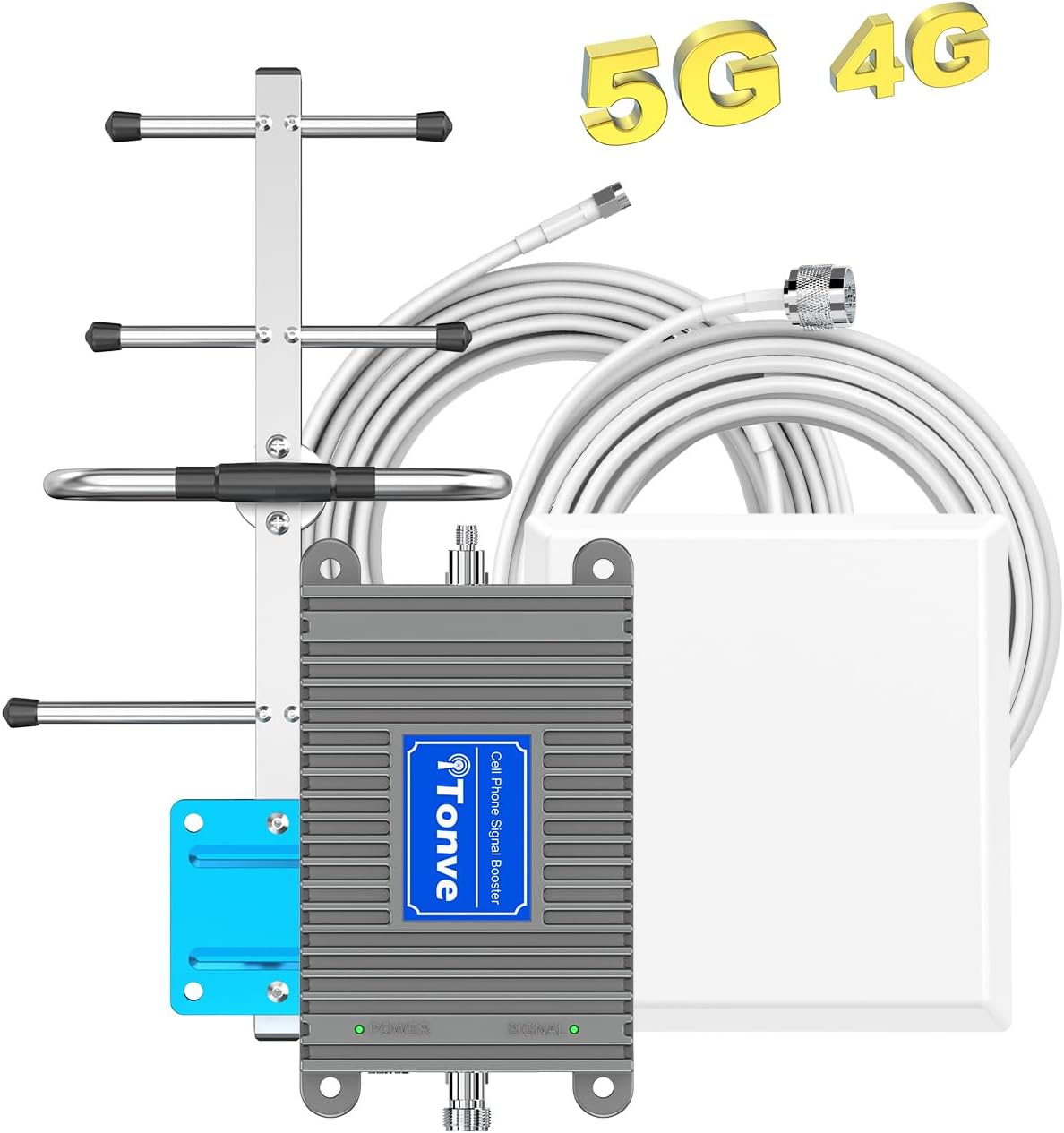 Amazon.com: Cell Phone Booster Boosts 700/850/1700/1900/2100Mhz 3G/4G ...
