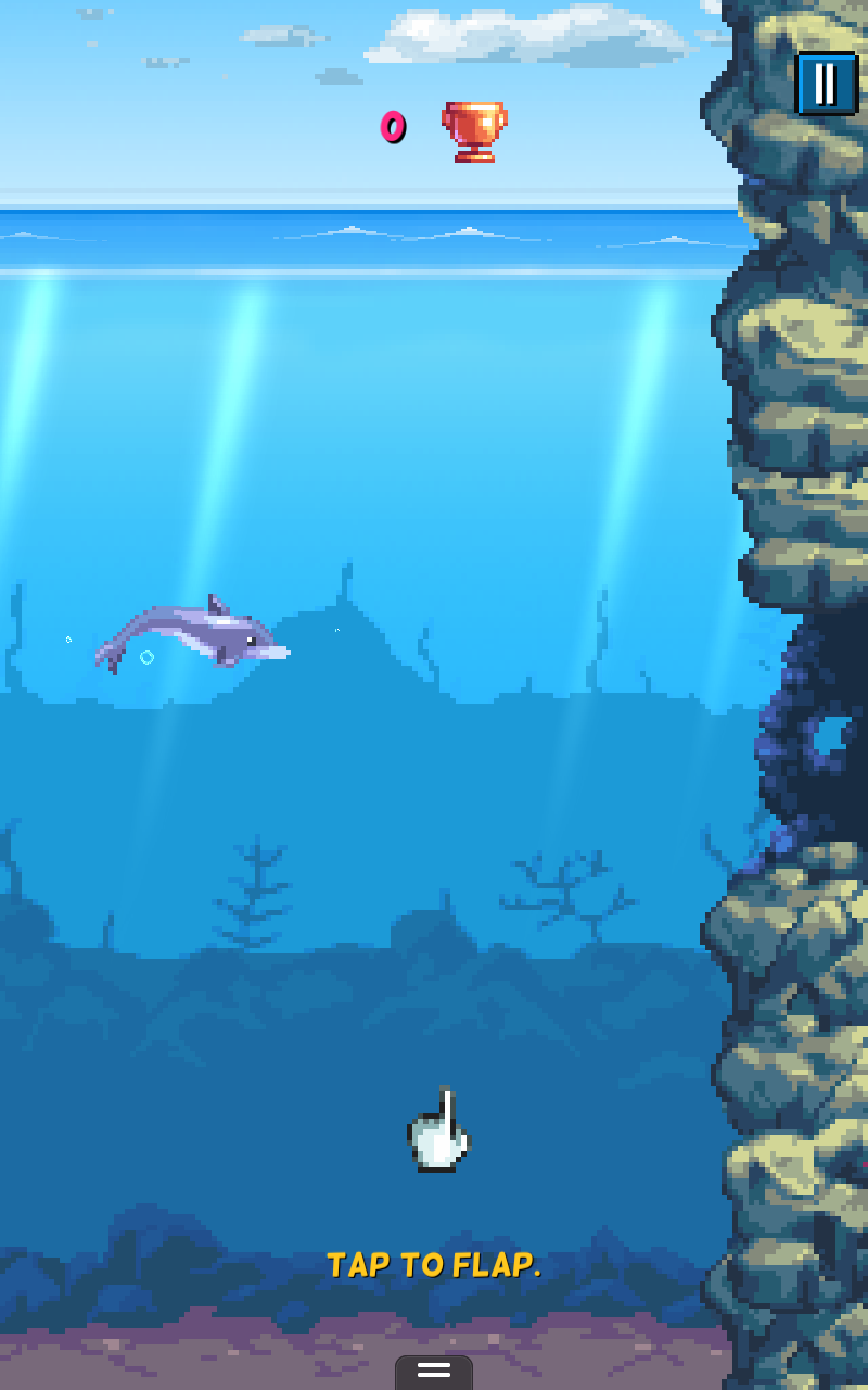 Dolphin Flappy Tap Tap - App on Amazon Appstore