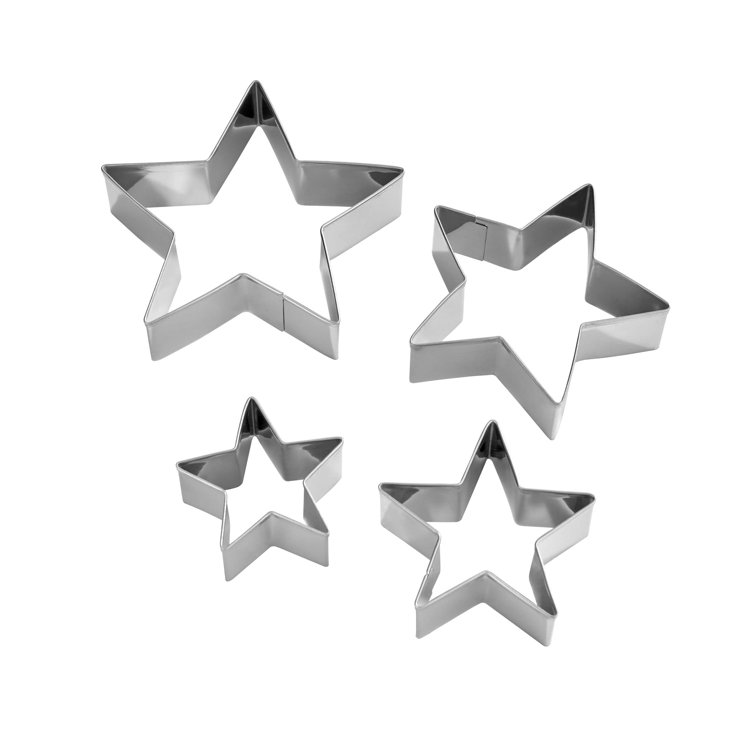 Snapklik.com : Chicago Metallic Stainless Steel Star Shape Cutters