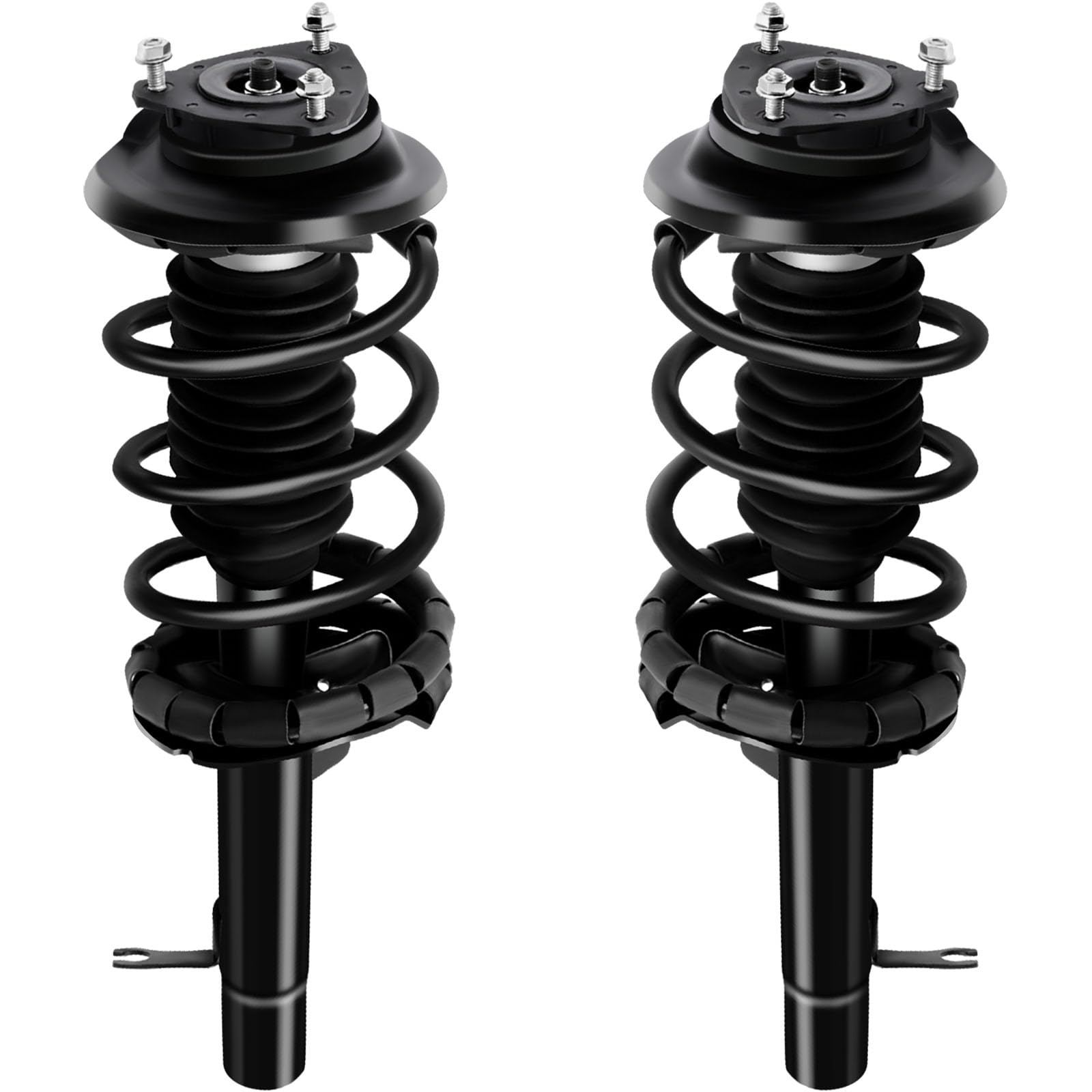 Amazon.com: AUTOMUTO Strut Spring Assembly Front Pair Shock Absorber ...