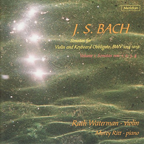 Amazon.com: Bach: Sonatas for Violin and Keyboard Obbligato : Ruth ...