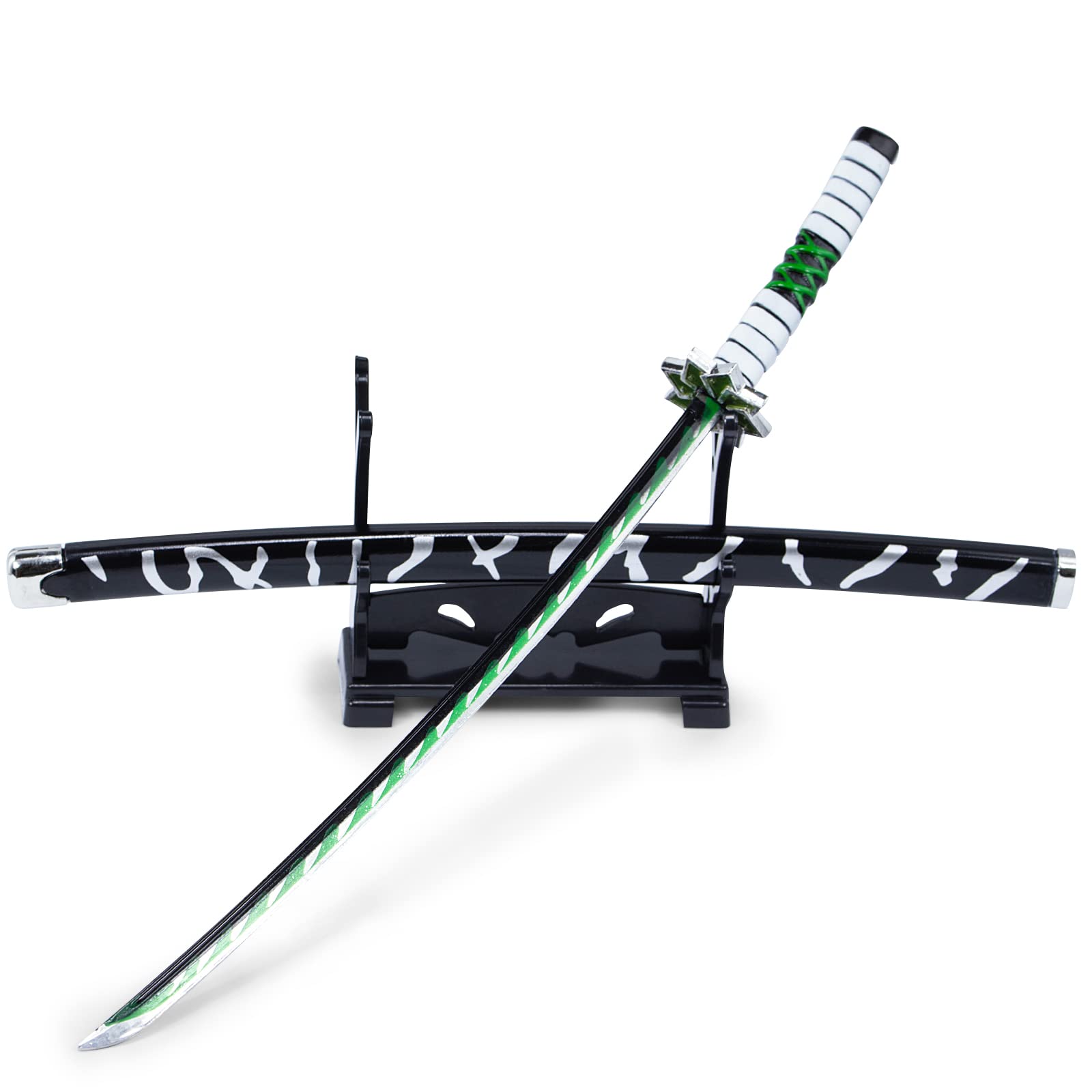 Metal Anime Sword With A Sword Stand 10 Metal Samurai | Desertcart ...