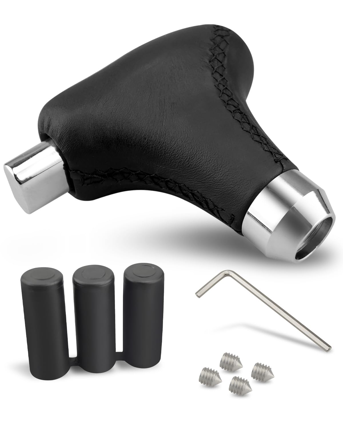 Amazon.com: VelvetunVillay Automatic Gear Shift Lever Knob Handle Fit ...