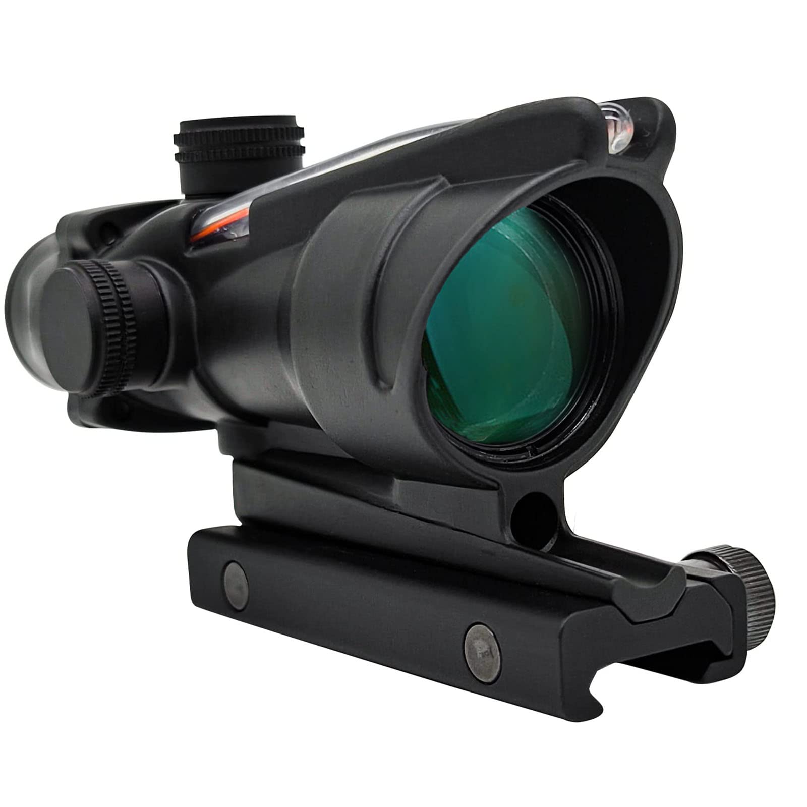 Buy 4X32 Prism Optical Red/Green Fiber Reticle s Black Optics Prism Red ...