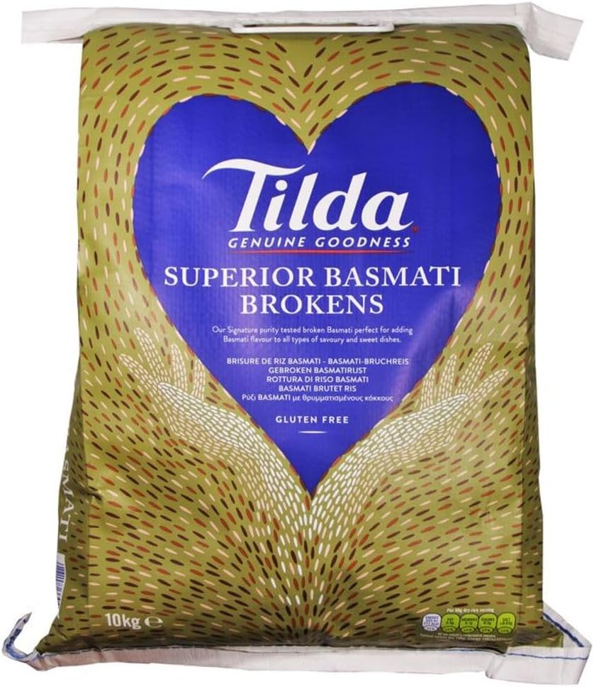 Tilda Broken Basmati Rice | Rice Grain with Great Flavour | Aromatic ...