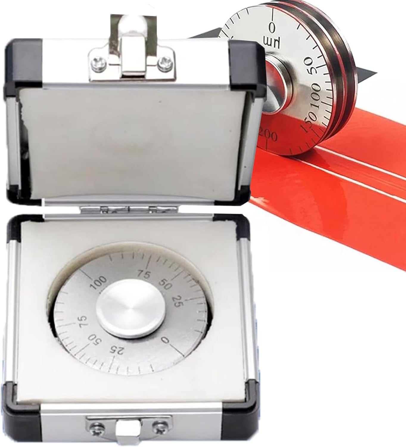 LHQYA Rolling Wheel Wet Film Thickness Gauge, Stainless Steel ...
