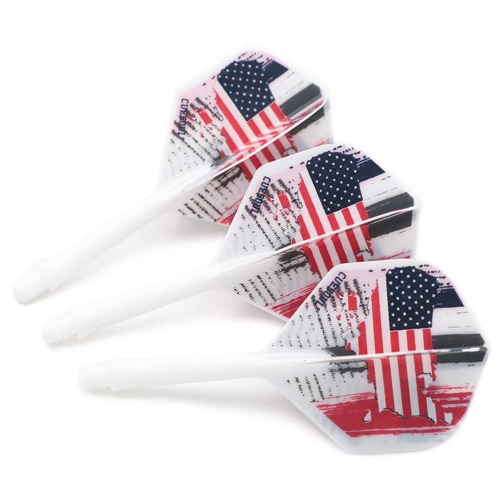Snapklik.com : AK5 Integrated Dart Shaft Dart Flights Standard Shape ...