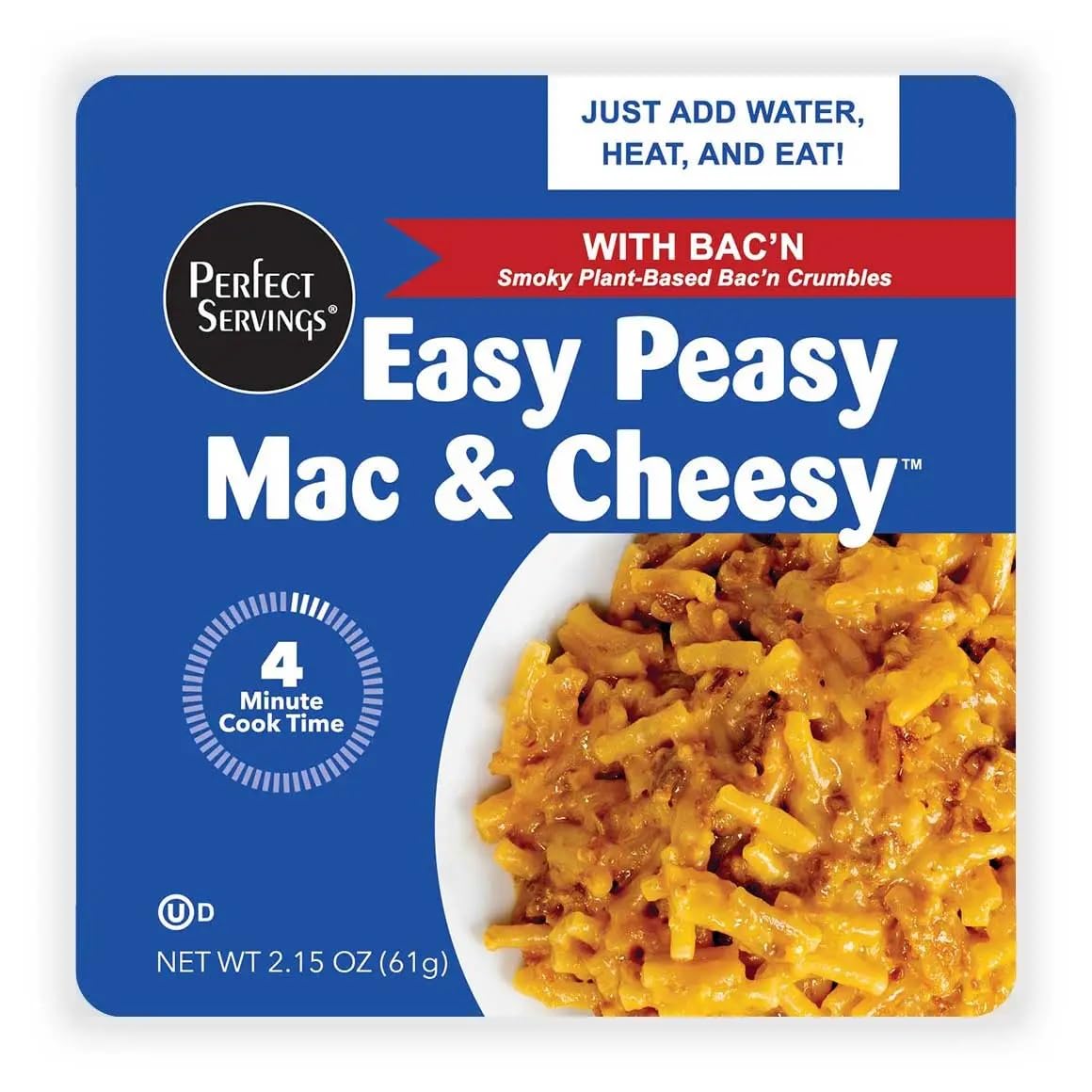 Amazon.com : Easy Peasy Mac & Cheese with Bac'n by Perfect Servings ...