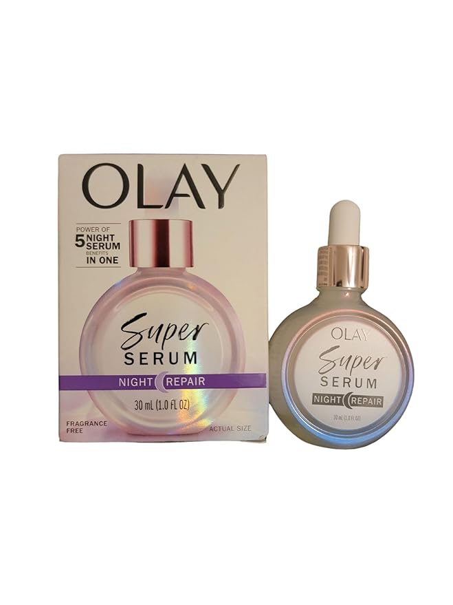 Amazon.com: Olay Super Serum Night Repair Fragrance Free : Beauty & Personal Care