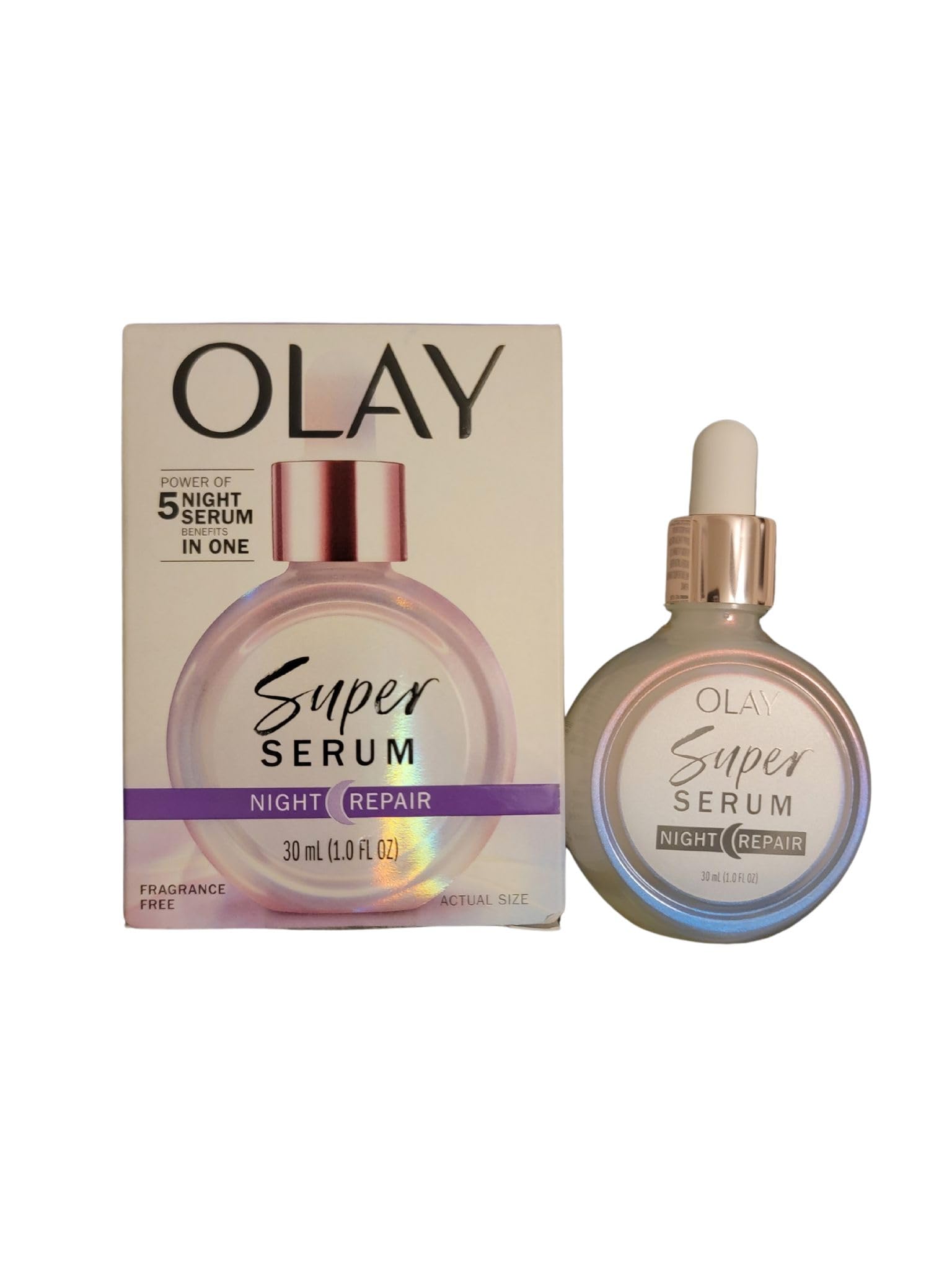 Amazon.com: Olay Super Serum Night Repair Fragrance Free : Beauty & Personal Care
