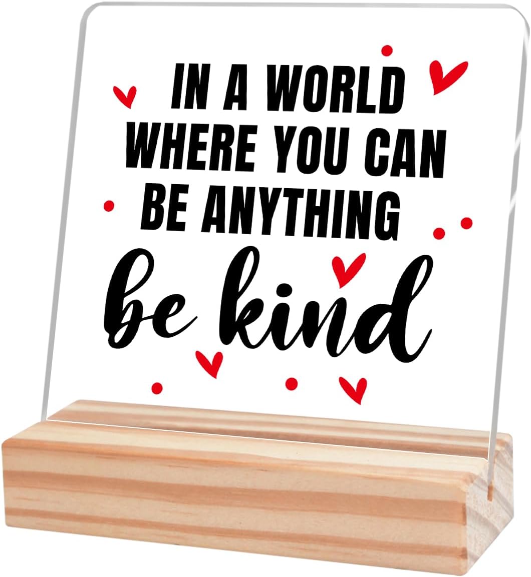 Amazon.com: Inspirational Reminders Desk Decor,Positive Signs for ...