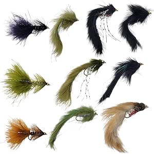 Amazon.com : Rise Beyond Fly Fishing Slumpbuster & Woolly Bugger ...
