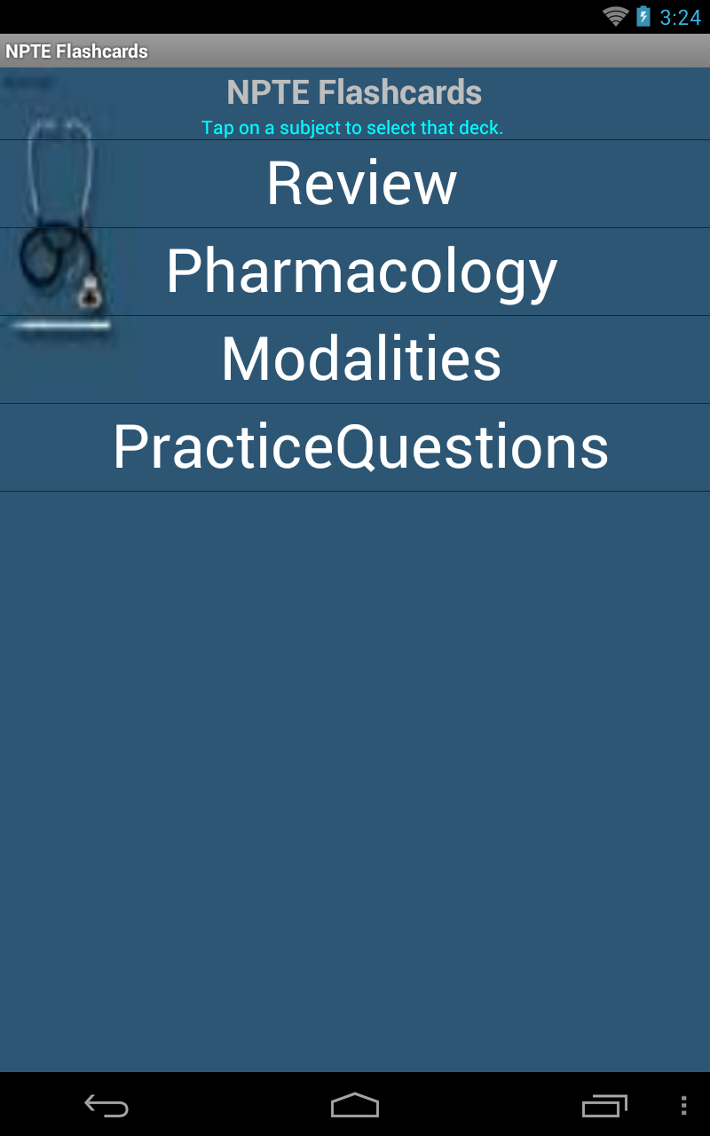 NPTE Flashcards - App on Amazon Appstore
