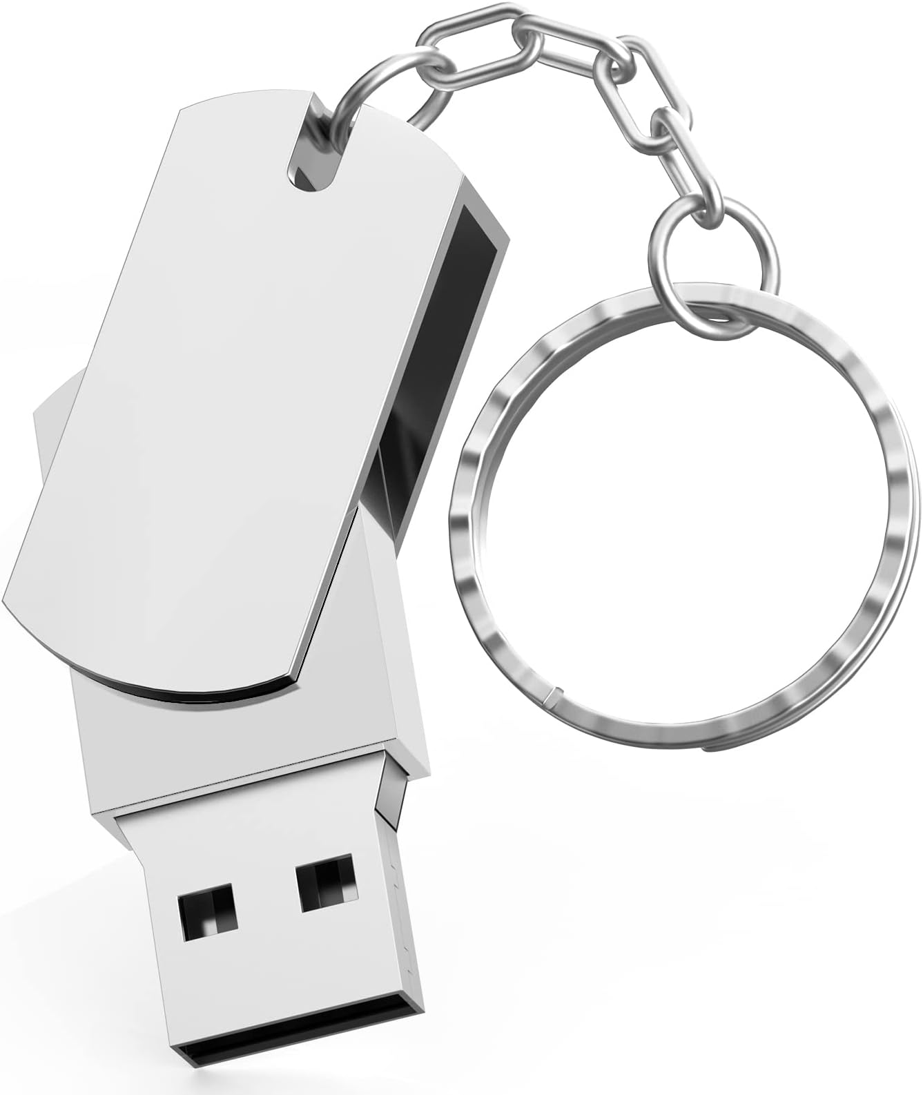 Ansodo 128GB USB Stick Speicherstick USB 2.0 Wasserdicht USB-Flash-Laufwerk 128GB mit ...