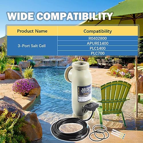 R0452400 Salt Cell Replacement for Zodiac Jandy AquaPure PLC1400 APURE ...