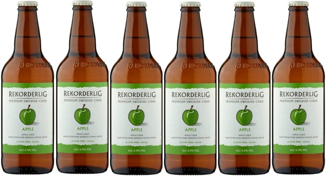 Rekorderlig Apple Cider (6 x 500ml - 4.5%) : Amazon.co.uk: Grocery