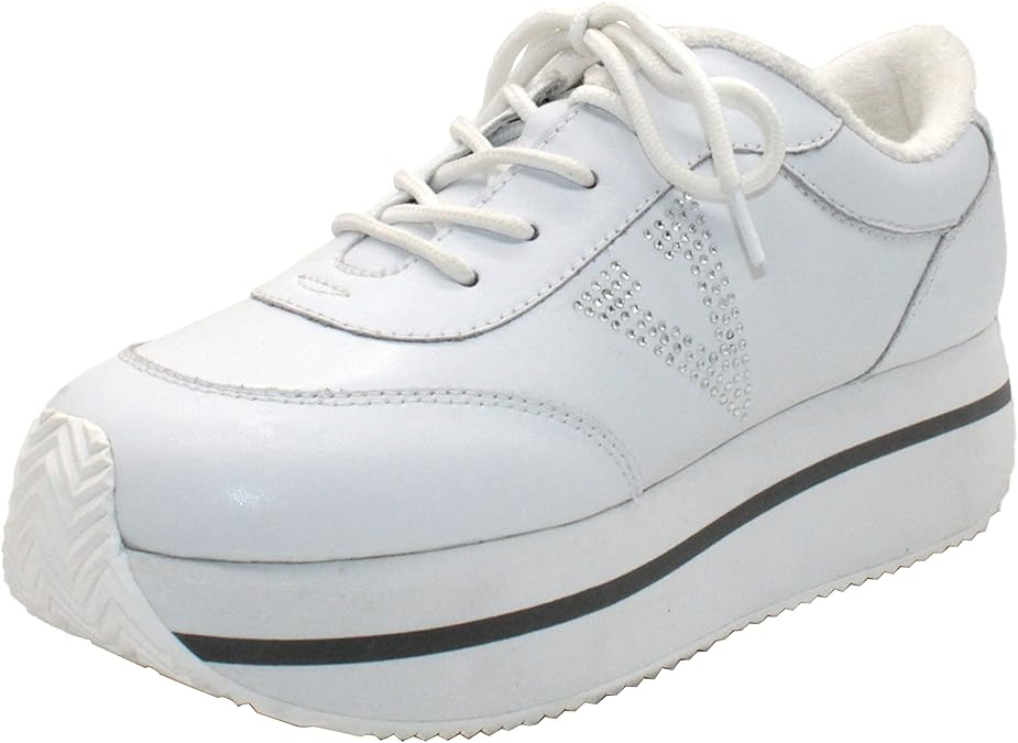 Amazon.com | Volatile Women's Expulsion Sneaker,White,7 M US | Fashion ...