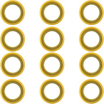 12pcs 26-830749 Gearcase Drain Plug Seal Washer Gaskets, Lower Unit ...