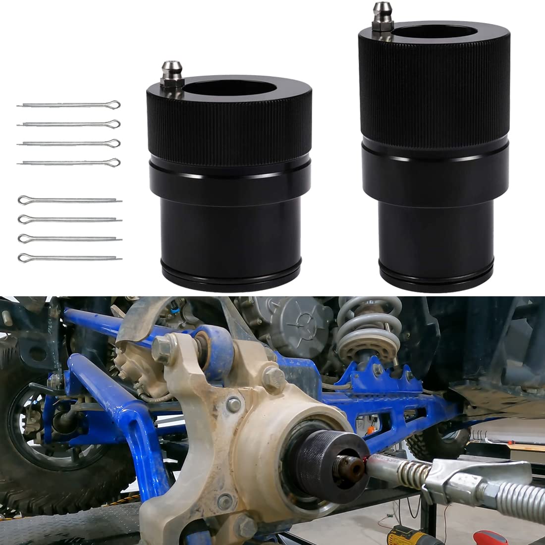 Amazon.com: JIAD 40 & 44mm Front Rear Wheel Grease Tool Wheel Bearing ...