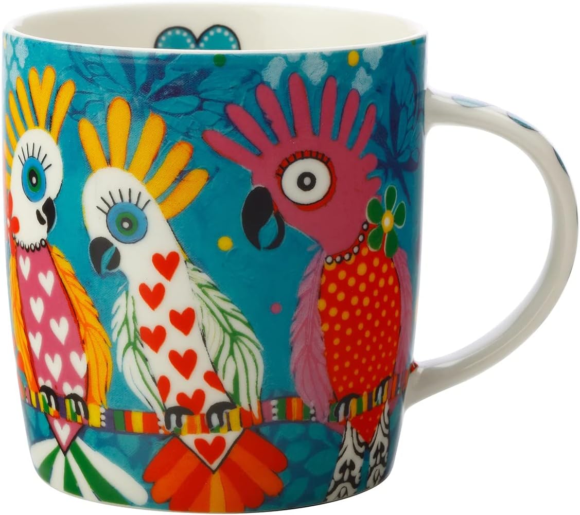 Maxwell & Williams - Mug en Porcelaine, Motifs et Dessins de Cacatoès ...