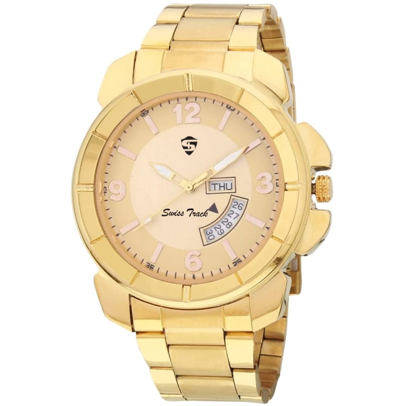 Buy Swiss Track Analog Chain Strap Watch Man's & Boy's (STT_71) Pack of ...