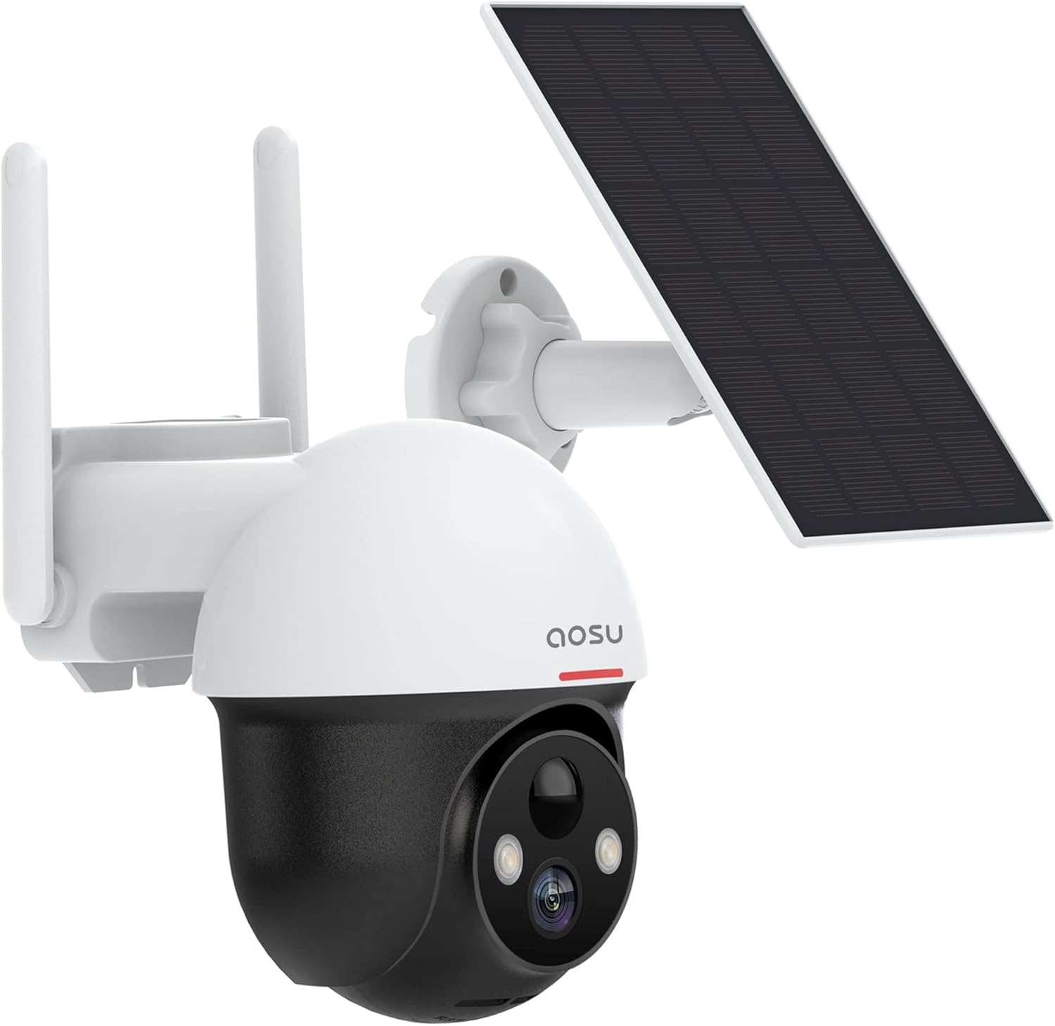 Amazon.com : DEKCO 2K Solar Security Camera Wireless Outdoor, 360 ...