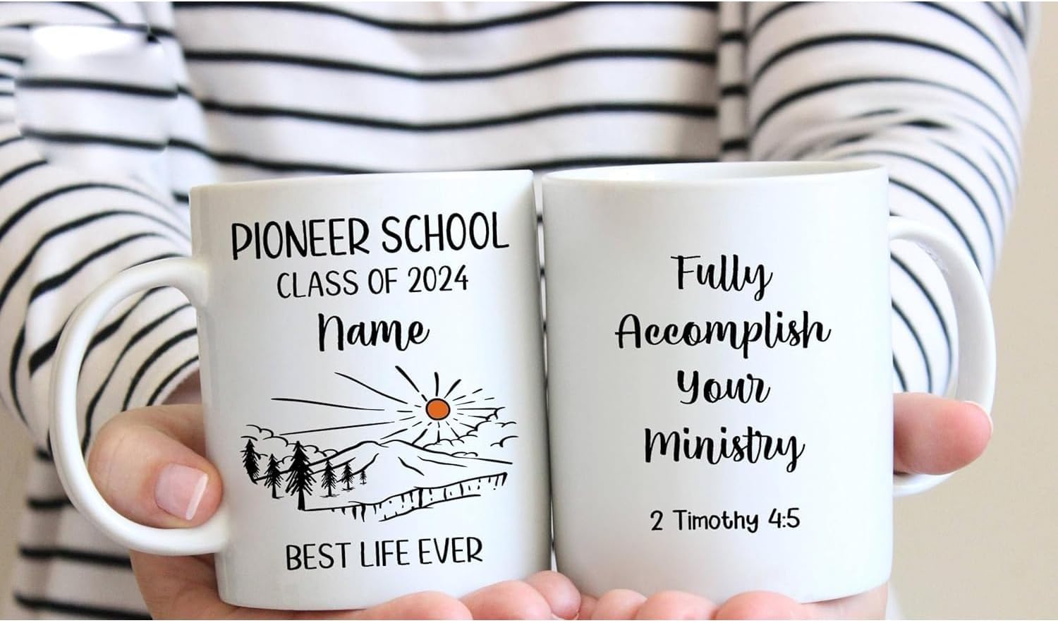 Amazon.com: Personalized Pioneer School Mug - Jw Mug - 2024 Pioneer ...