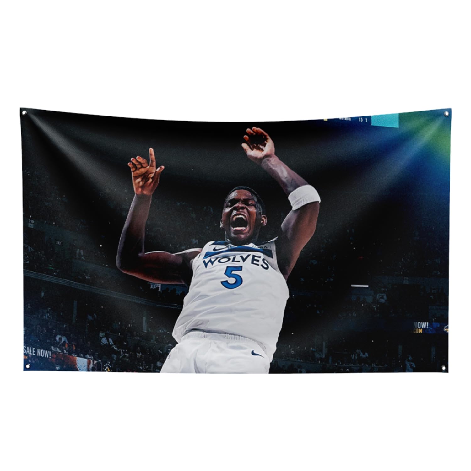 Anthony Edwards - Minnesota Timberwolves Allen Iverson Jersey
