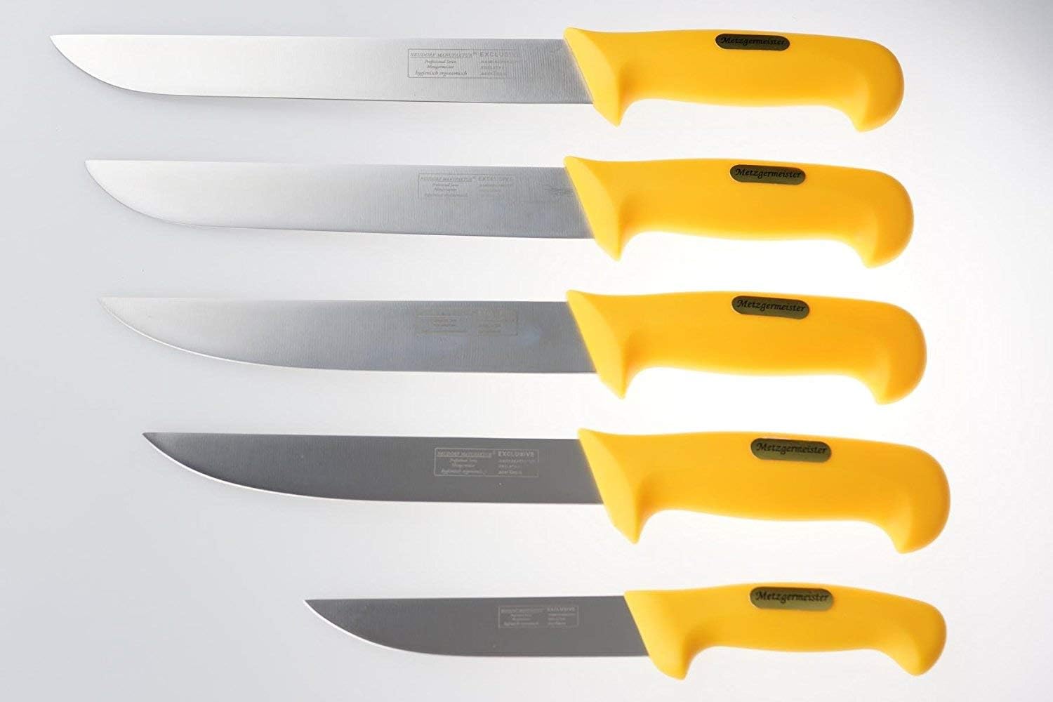 Neudorf Manufaktur Metzgermeister Fleischermesser Metzgermesser Set in ...