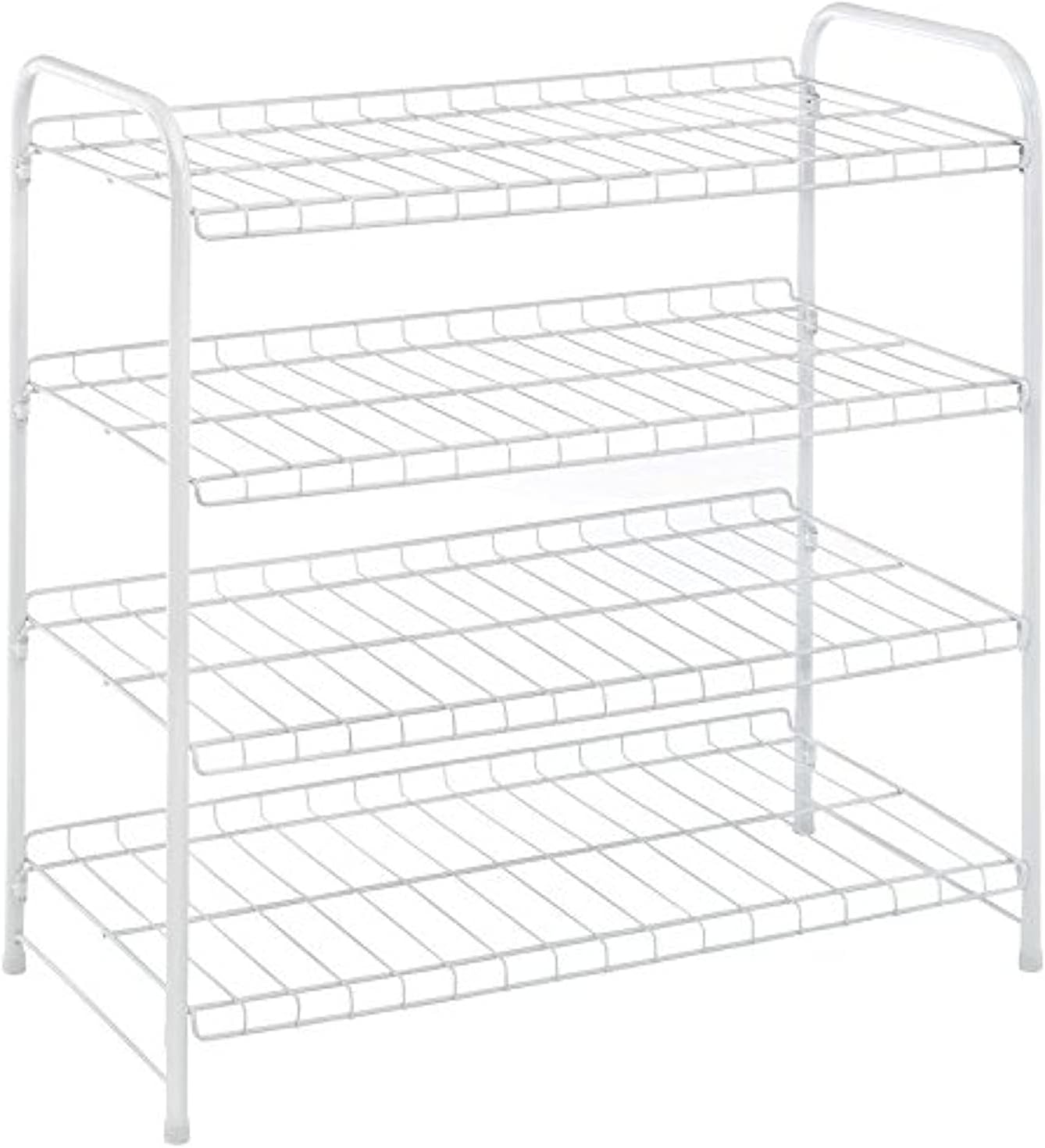 Amazon.com: Whitmor 4-Tier Compact Closet Shelves - Gray : Home & Kitchen