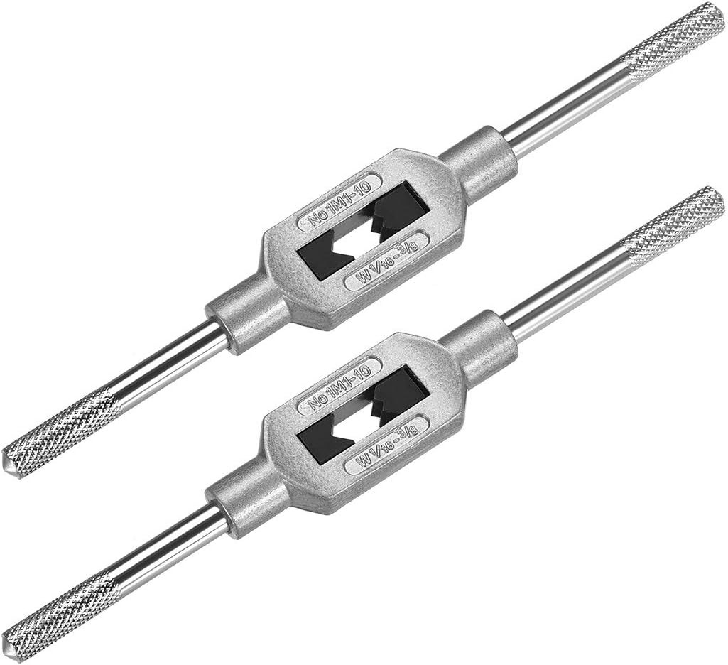 uxcell Adjustable Tap Wrench Handle, for Metric M1-M10 W1/16-3/8 Taps ...