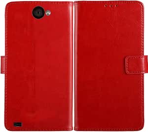 Amazon.com: Gukas Premium Flip Leather Case Wallet Magnetic Phone Cover ...