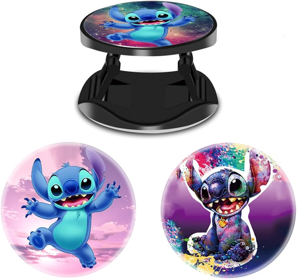 Amazon.com: Disney Lilo & Stitch Slim Phone Grip Kickstand Accessory ...