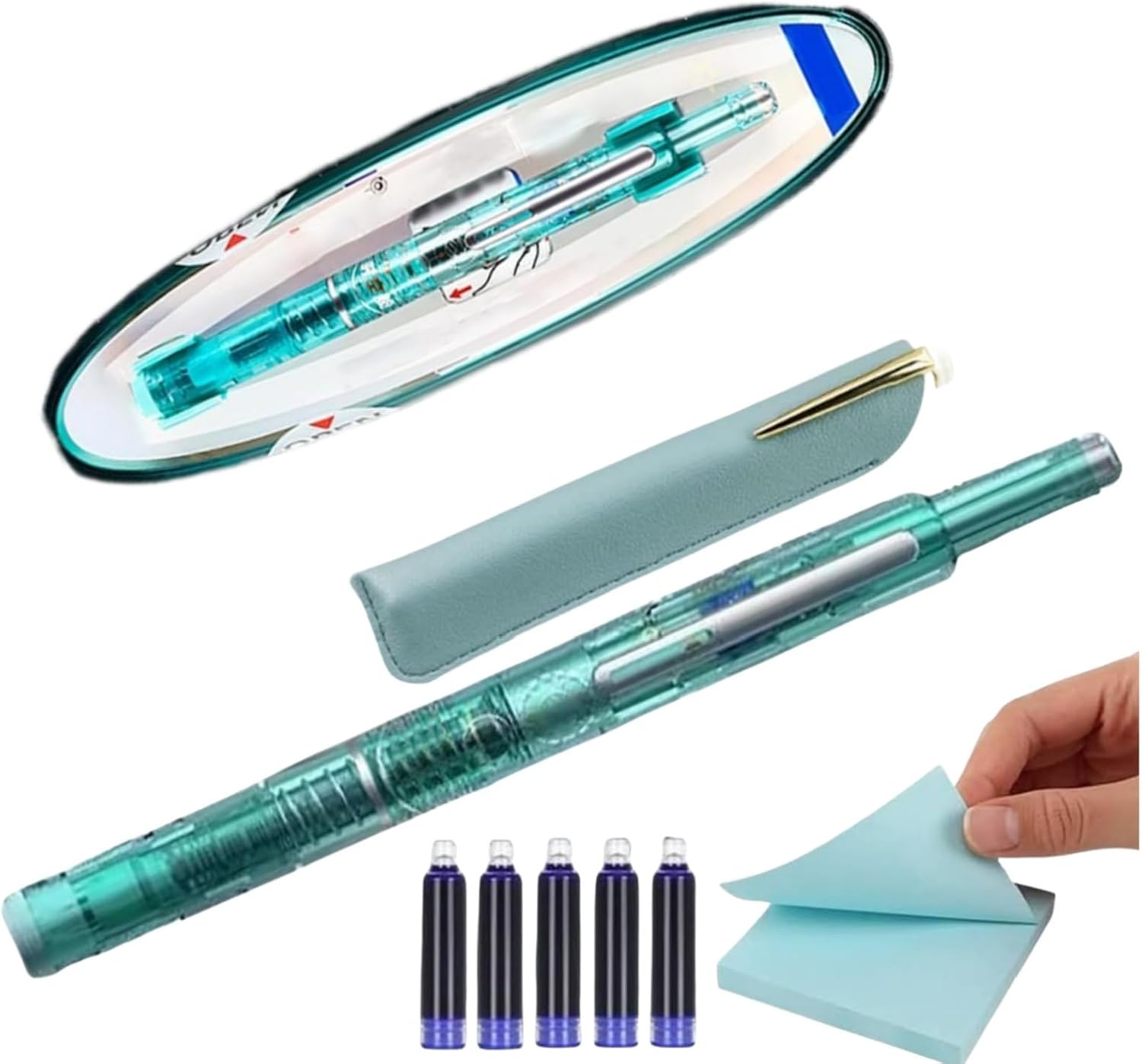 Retractable Fountain Pen,Fountains Pens Retractable,Press Fine Nib ...
