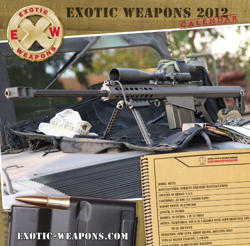 Exotic Weapons 2012 Gun Calendar: HBL Productions, LLC, Charlie Holland ...