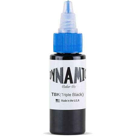 Dynamic Triple Black Tattoo Ink Bottle 1oz : Amazon.in: Beauty