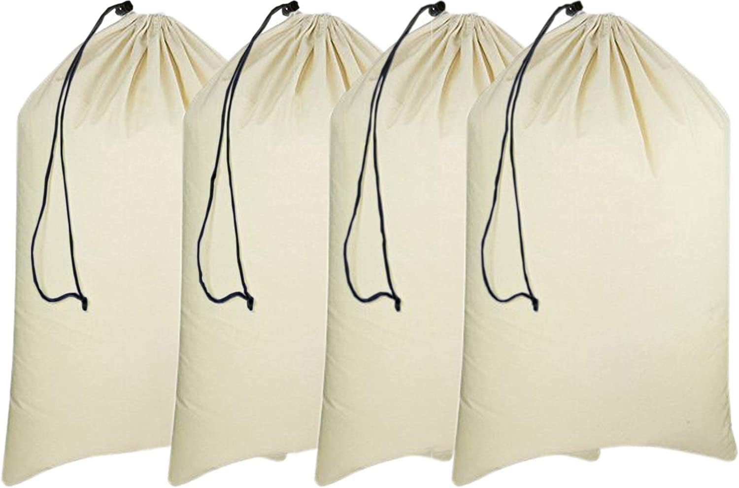 Amazon.com: COTTON CRAFT Extra Large Laundry Bags -4 Pack Heavy Duty ...