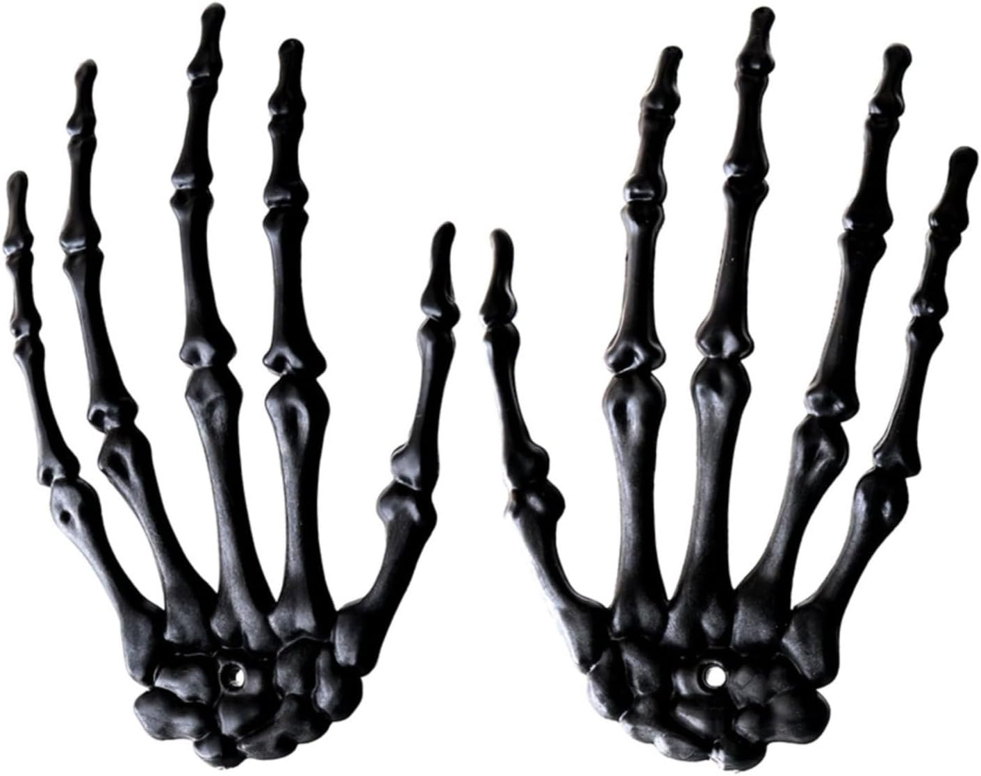 Amazon.com: Human Skull Sculpture Statues, Halloween Skeleton ...